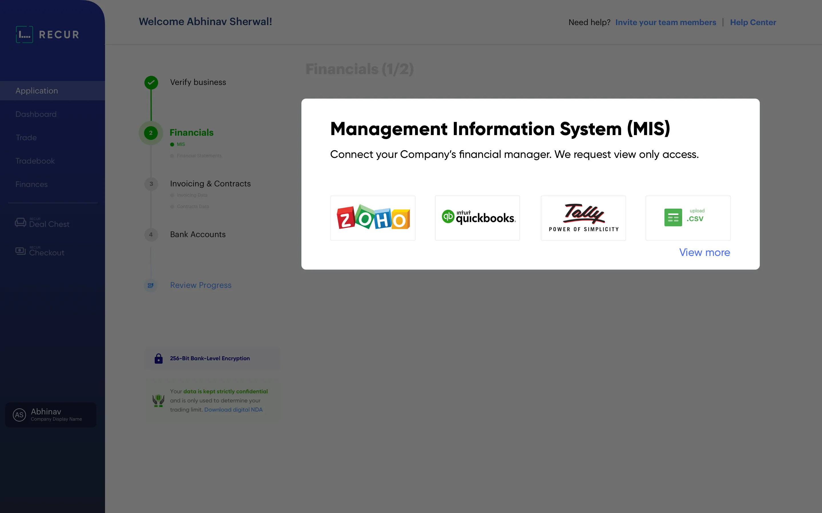 Capital that Grows with You | Recur Club